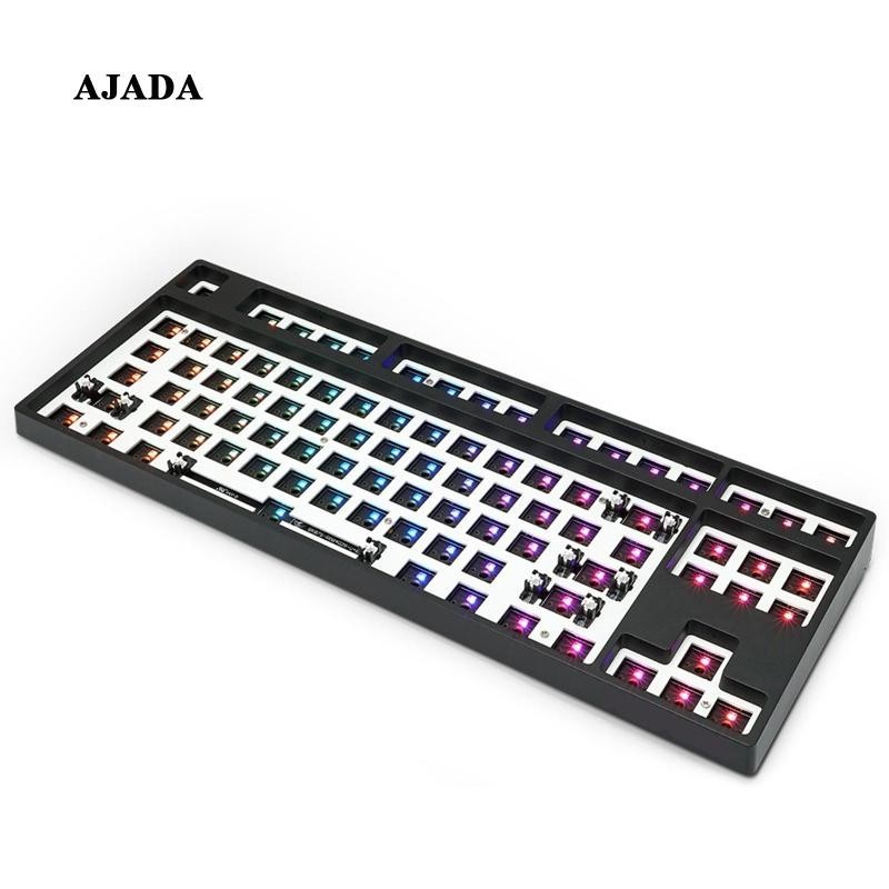 [ Hot swap 80% Custom Mechanical Keyboard Support RGB Switch LEDs has ...