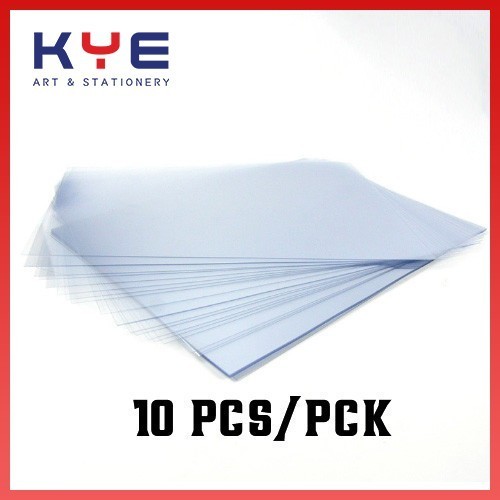 A4 Rigid Sheet / Transparent Binding Cover (10pcs/pack) | Shopee Singapore