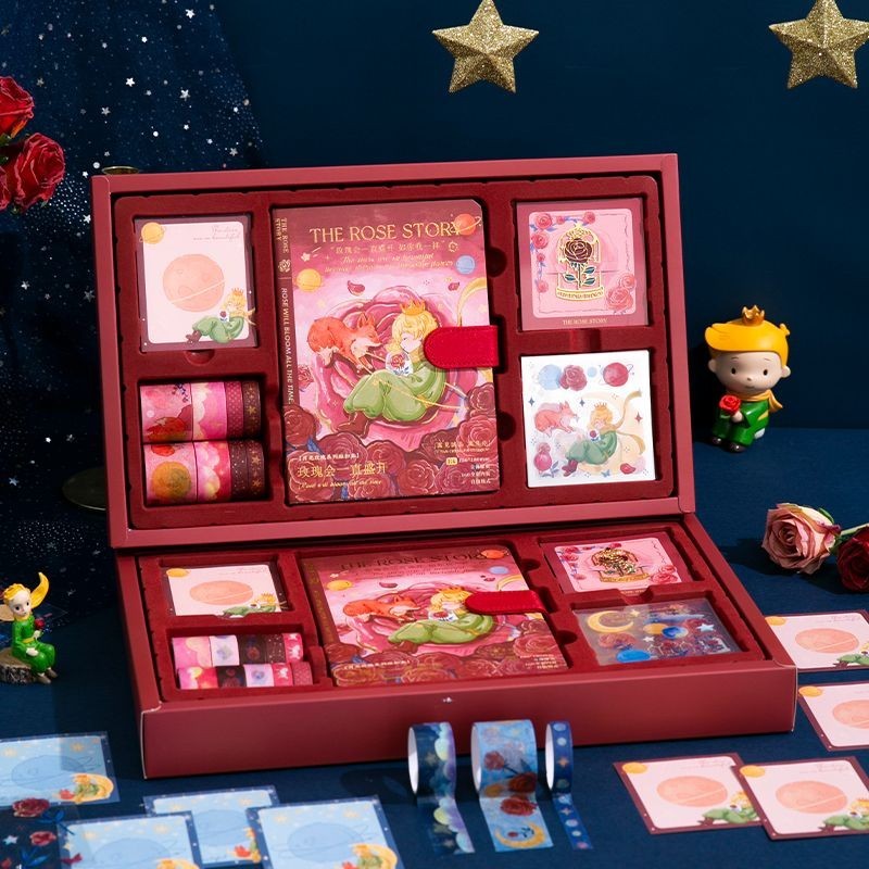 The Little Prince Handbook Gift Box Set High-value Student Notebook ...