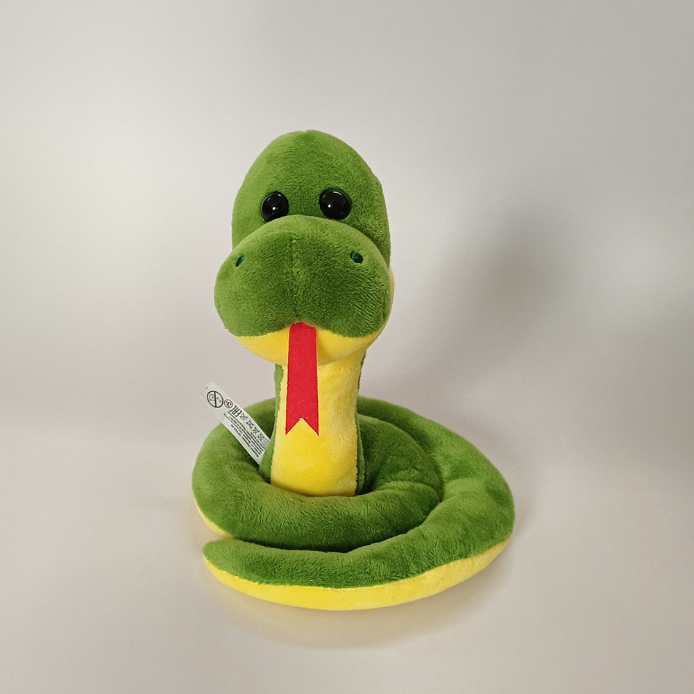 Snake plush toy doll snake cute long snake doll zodiac prop doll ...