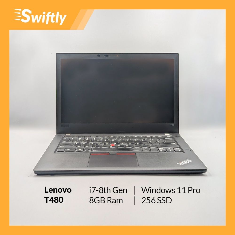 [Refurbished] LENOVO THINKPAD T480 - i7-8th Gen - 8GB Ram - 256GB SSD ...