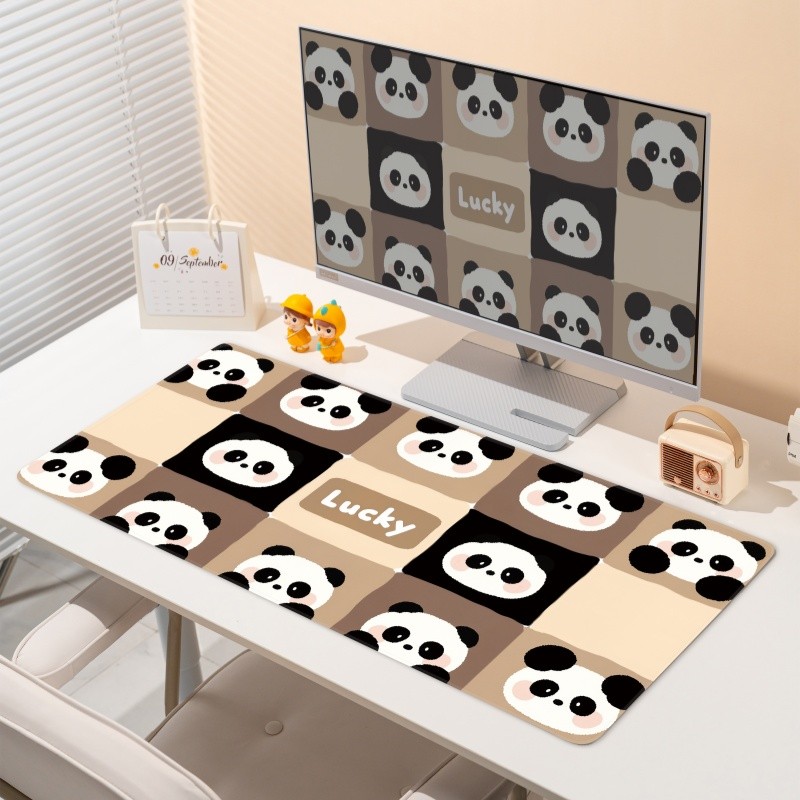 Mouse Pad Oversized Cartoon Bear Computer Keyboard Pad Girls Desk Pad ...