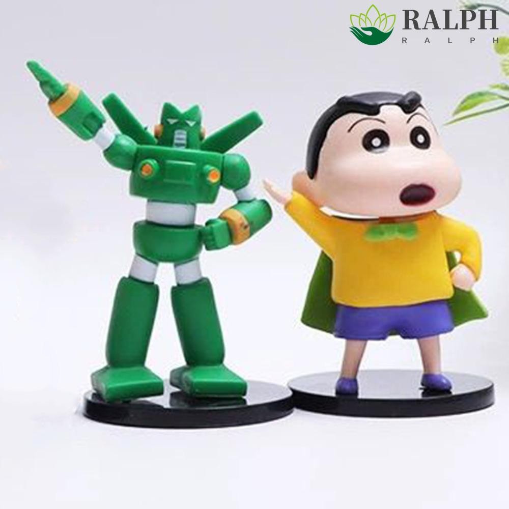 RALPH Crayon Shin-Chan Figure, Kantamu Robo PVC Doll Shinnosuke Nohara ...