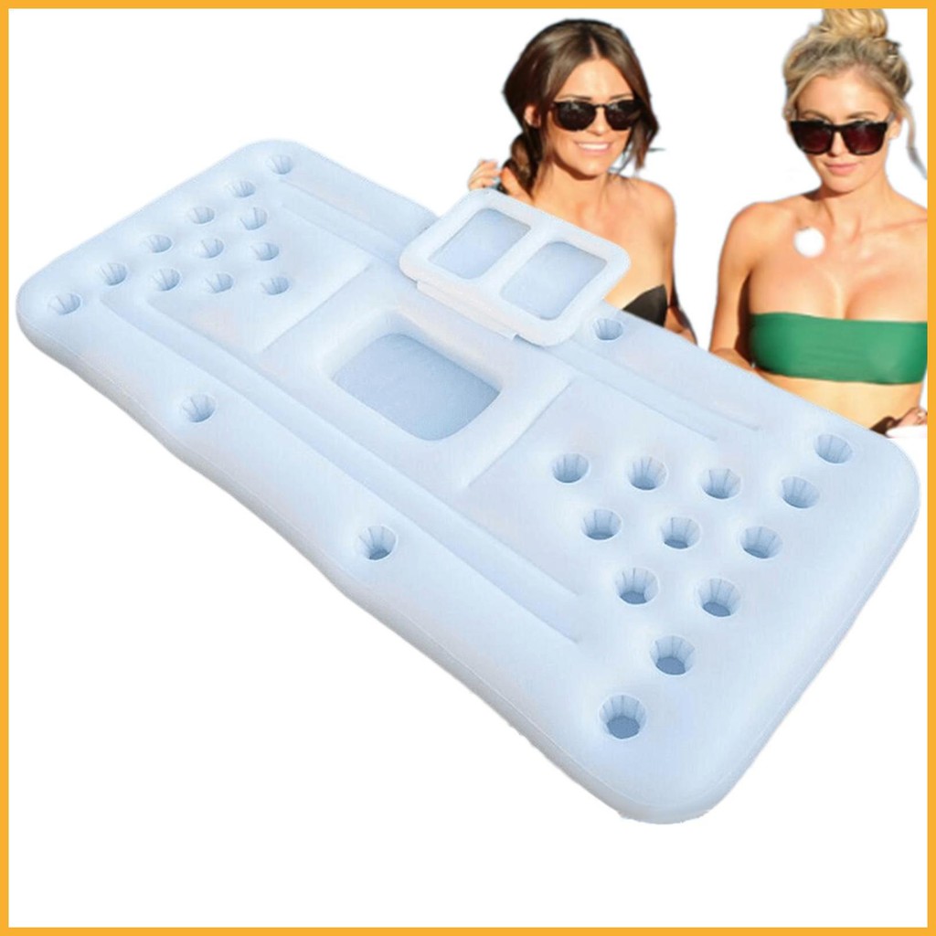 Cup Pong Table Inflatable Pool Lounge Raft Toys Party Pool Games ...