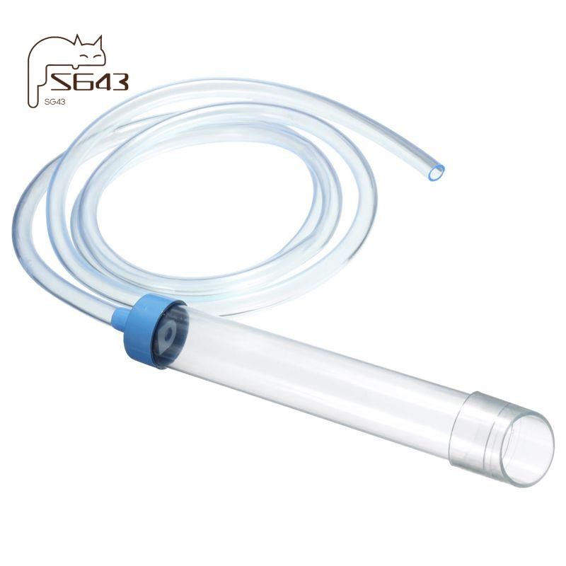 Fish Tank Aquarium Gravel Cleaner Syphon Vacuum Water Changer Pump ...