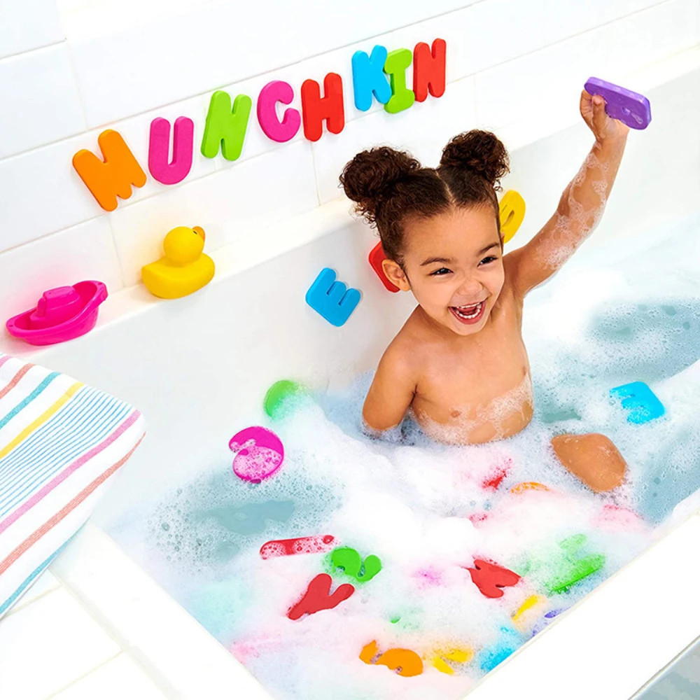 Bathroom Fun: 36-Piece Alphabet Floating Toys Set for Kids ...