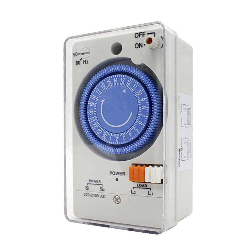 ManHua MT178 220V-240VAC Electrical Mechanical Time Switch Analog Dial Timers 24hours ...