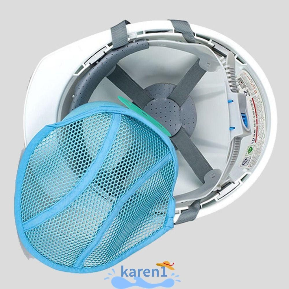 KA Helmet Insert Liner, Blue Sweat Band Hard Hat Liner, Comfortable ...