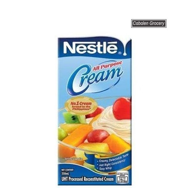 Nestle All Purpose Cream Original 250ml | Shopee Singapore
