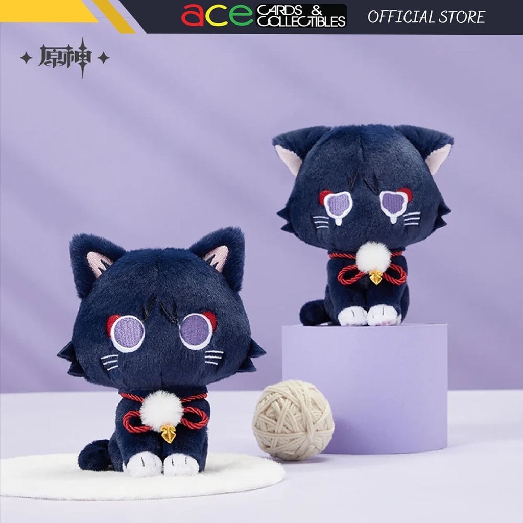 miHoYo Genshin Impact Wanderer Meow Fairy Tale Cat Hangable Plushie ...
