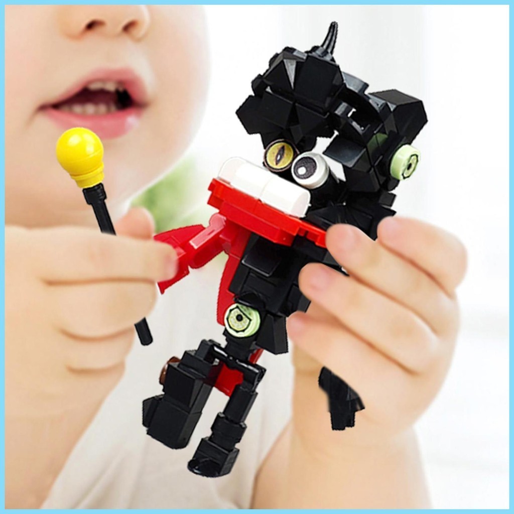 Game Figurine Blocks Education Action Figure Model Collectible Puzzle ...