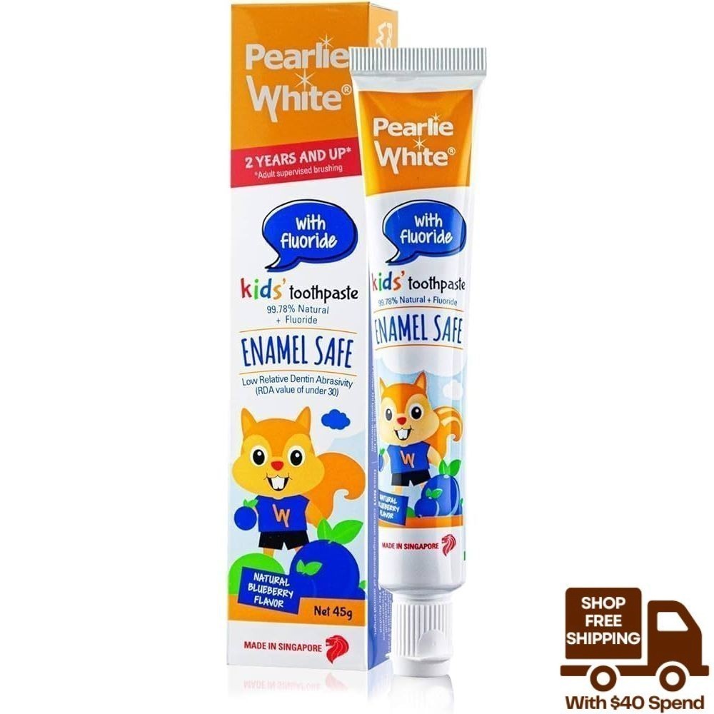 (Expiry 12th august 2024)Pearlie White Enamel Safe Kids Fluoride ...