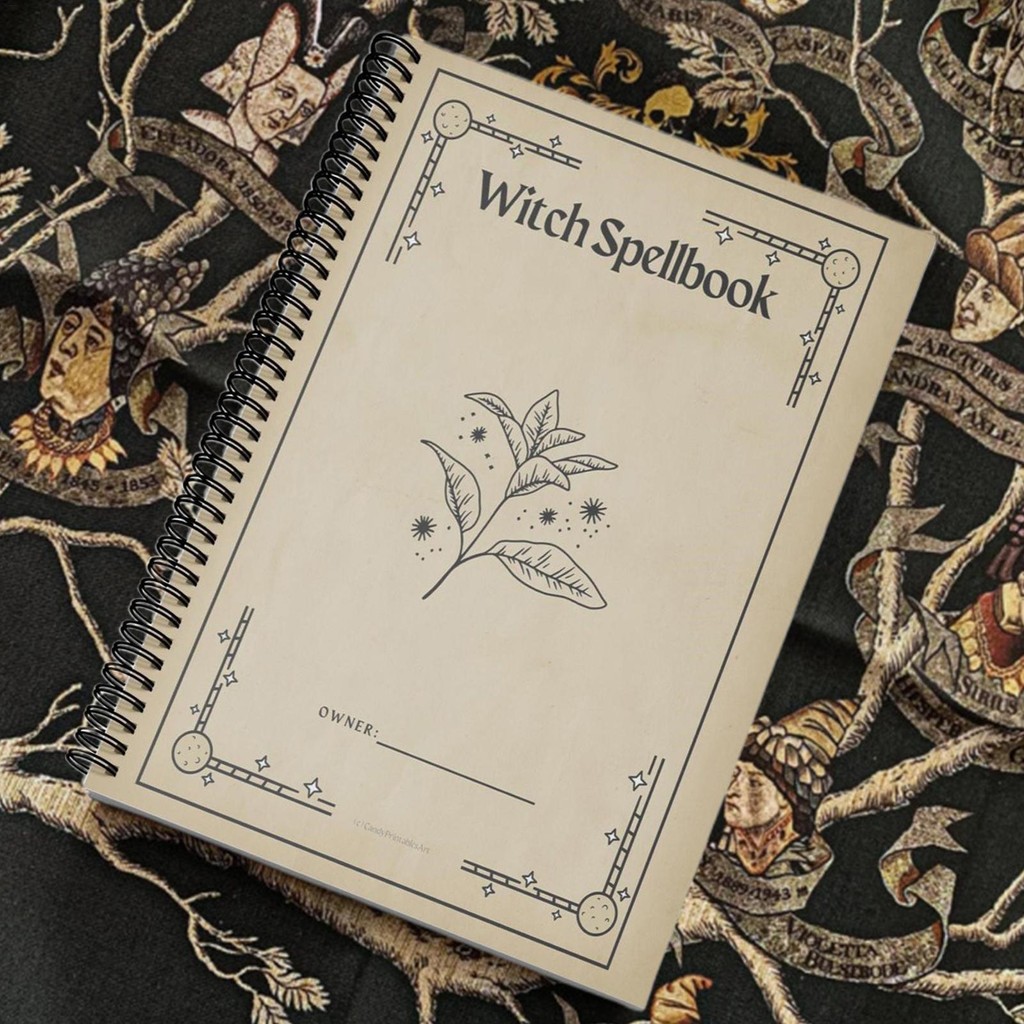 Witch Magic Book 2025: Attention Deficit Witch Astrology Planner Tarot ...