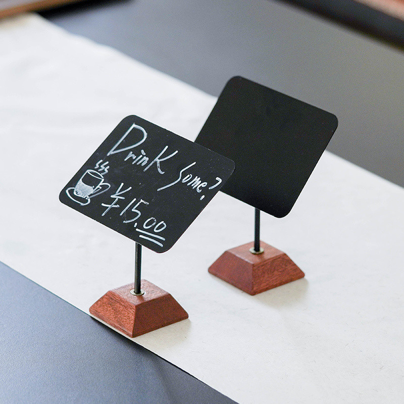 Frameless Hand-painted Small Blackboard Erasable Price Tag for Stalls ...