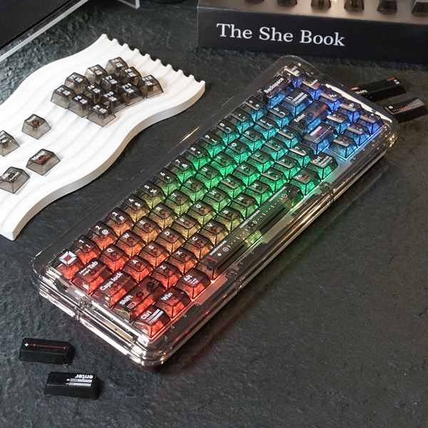 keycaps Maorbeng Original Factory Height Transparent Two-Color ...