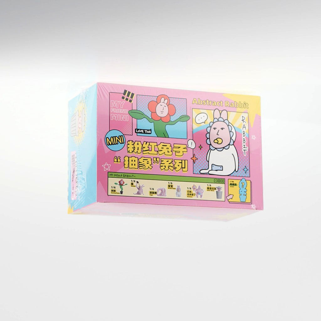 PLZDOT My Friend Rabbit-Abstract Rabbit Mini Series (Set) | Shopee ...