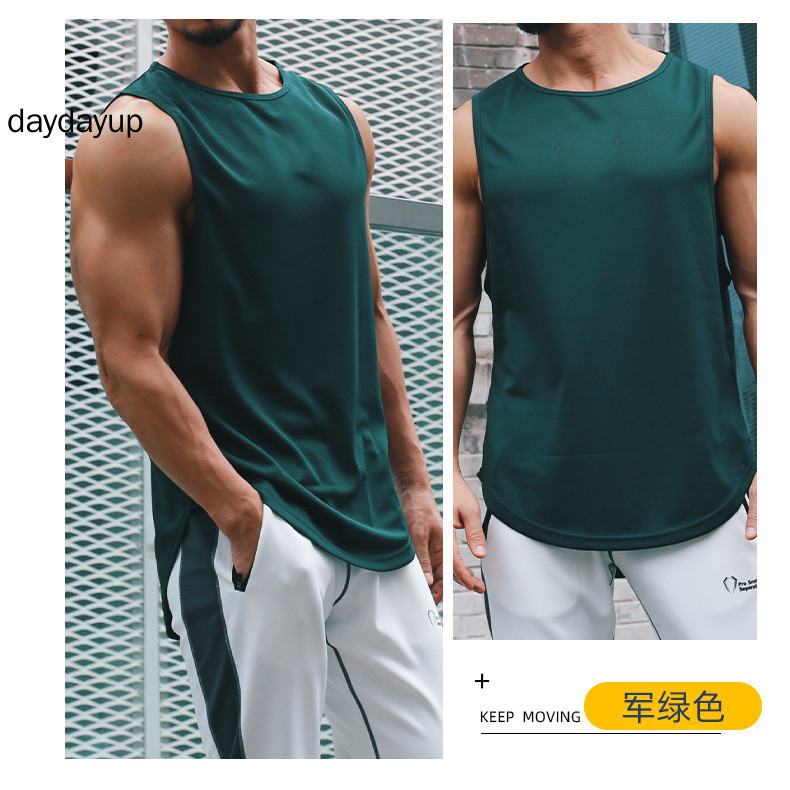 Summer Marathon Quick Drying Sports Tank Top for Men Sleeveless ...