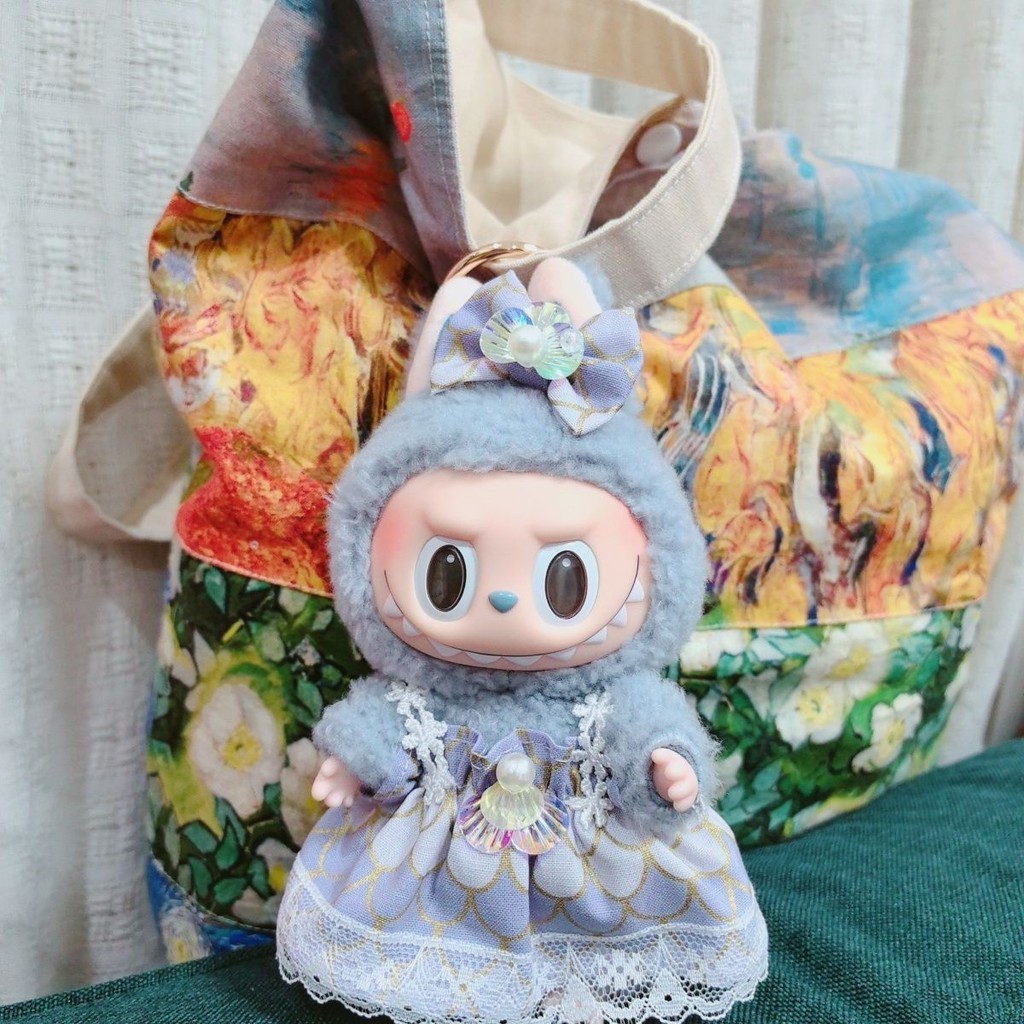 Labubu labubu Vinyl Clothes Baby Clothes Cute Purple Mermaid Princess ...