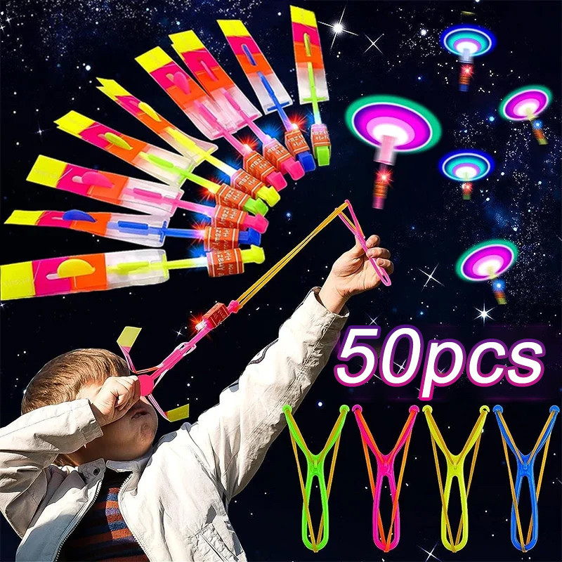 Amazing Light Toy Arrow Rocket Helicopter Flying Toy LED Light Toys ...