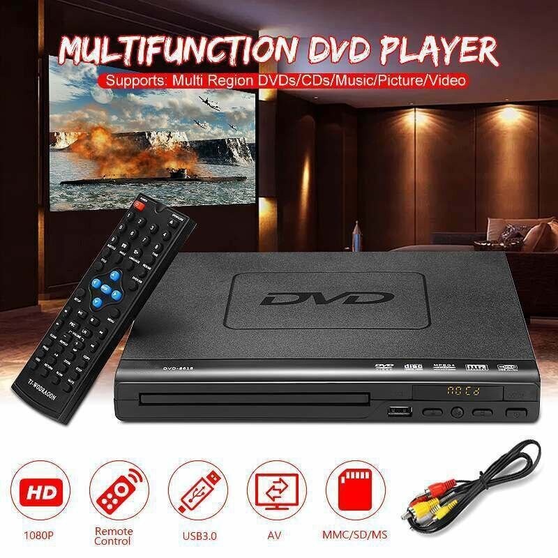 DVD Player Multifunctional DVD Player Multi-angle Viewing and Zooming ...
