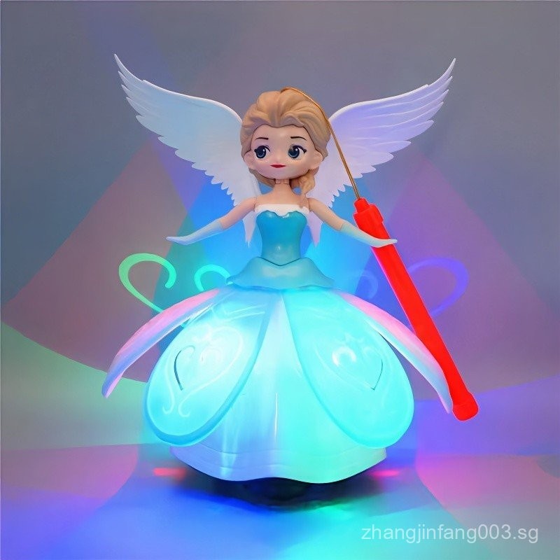 SG Rotating Lantern Dancing Universal Electric Glowing Lantern Elsa ...