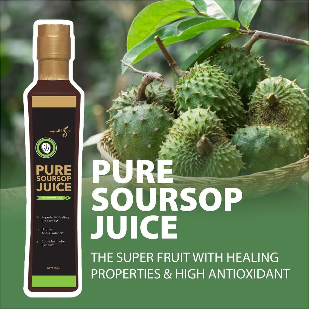 [SG STOCK] NV 100% Pure Soursop Juice with Pulp - 500ml | Prevent ...