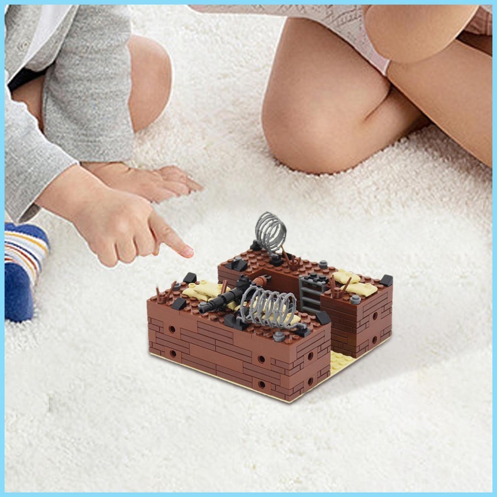 WW2 Military Base Sets World War 2 Themed Building Toys Historical Play ...