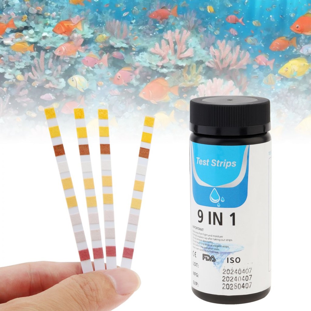 9 in 1 Total Alkaline / PH / Hardness / Iron / Copper / Nitrate ...