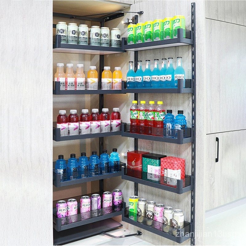 Kitchen Cabinet Monster Linked Pull-Out Basket Double Damping Multi ...
