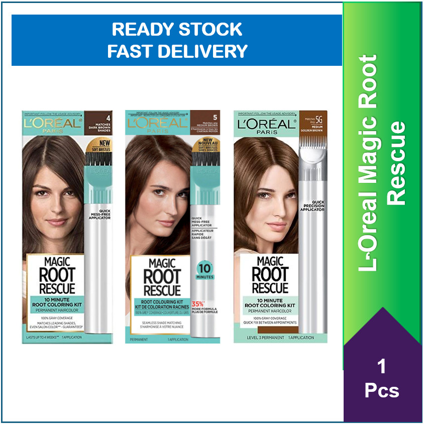 LOreal Magic Root Rescue 10 Minute Root Coloring Kit Root Touch Up ...
