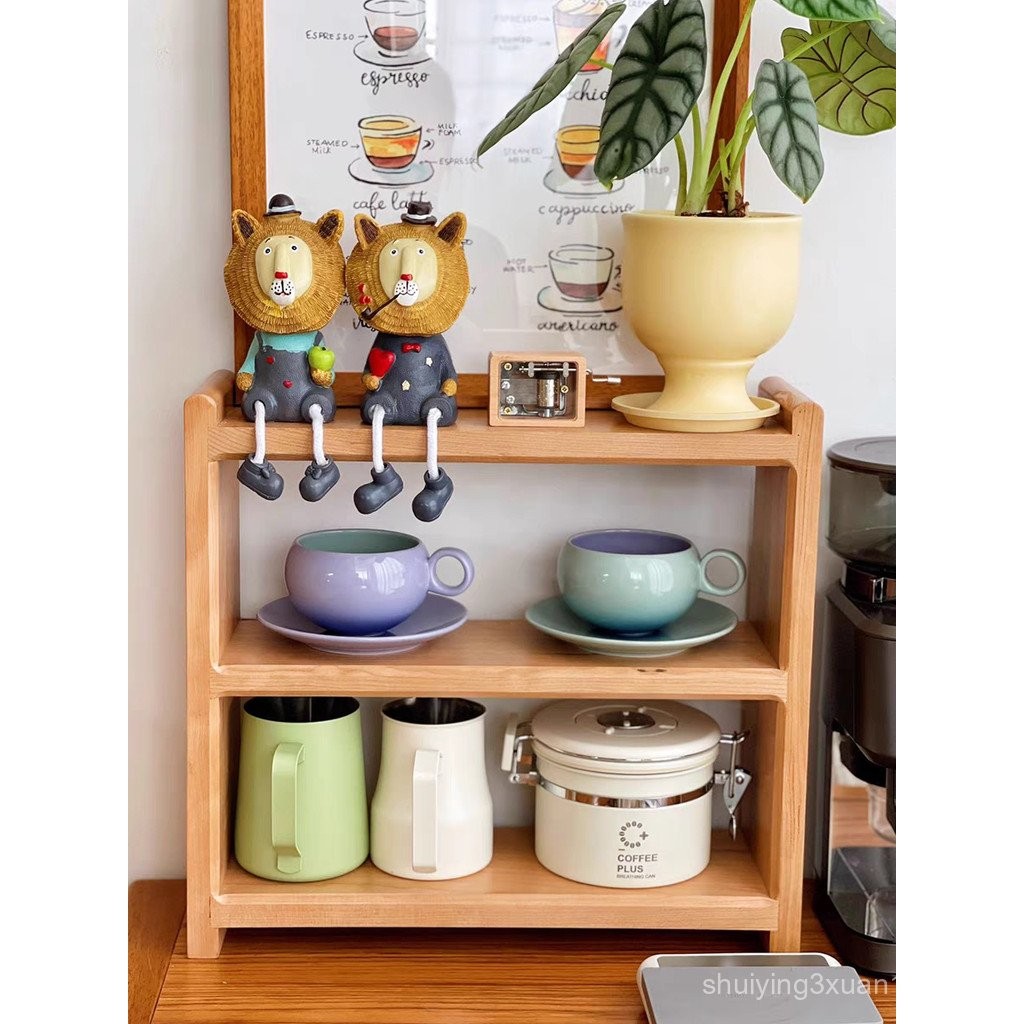 Solid Wood Luxury Cup Holder Water Cup Rack Dining Table Tea Cup Stand ...