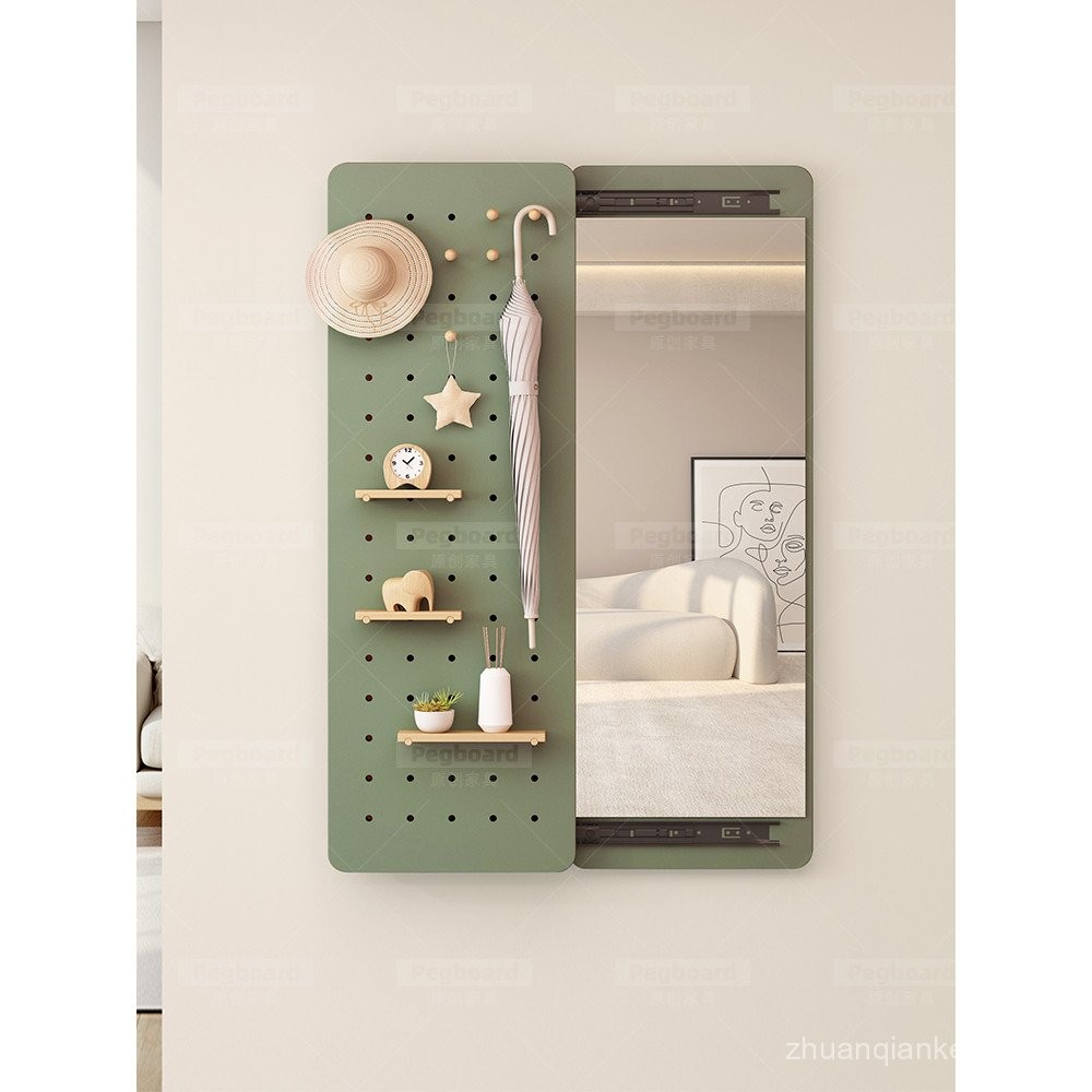 Invisible Dressing Mirror Push-Pull Closed Hidden Full-Length Mirror ...
