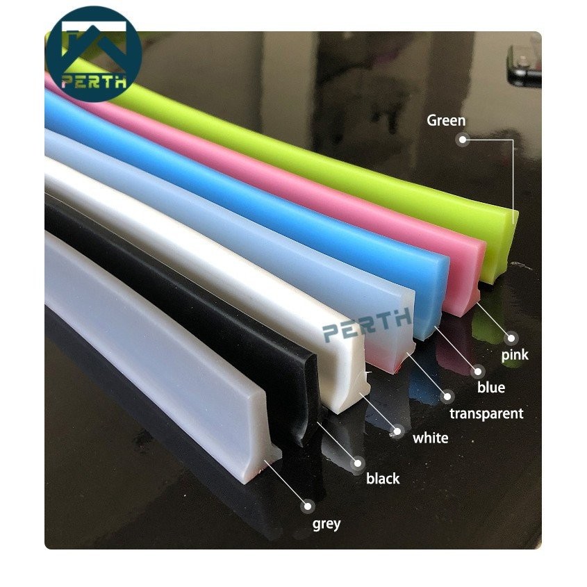 Water retaining strip Bathroom door washing machine Collapsible Shower ...