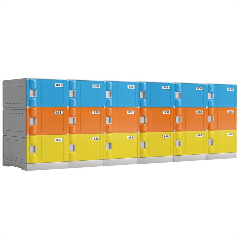 Storage Cabinet Class Storage Single Door Classroom Bag Cabinet Plastic ...