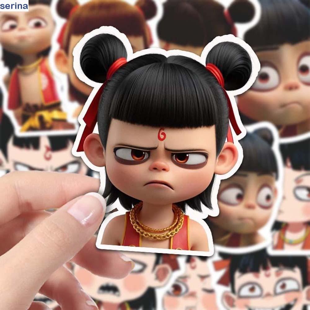 SERINA Ne Zha 2 Stickers, Waterproof Anime Movies Ne Zha 2 Stationery ...