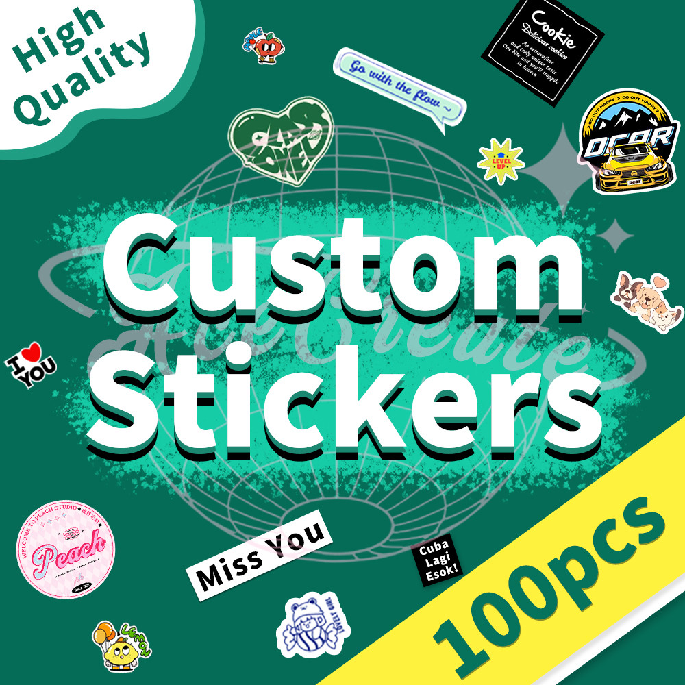 【100pcs】Customize a large number of stickers | Stickers of various ...