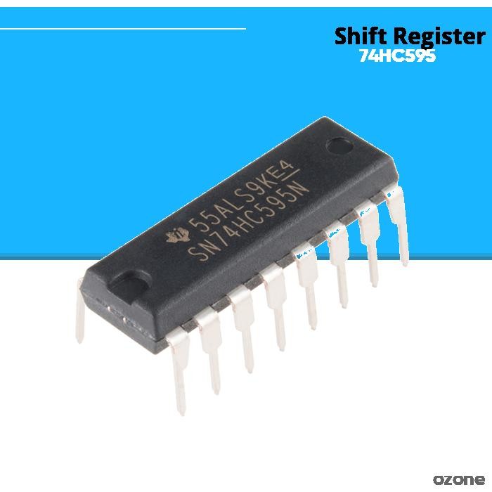 SHIFT REGISTER 74HC595 | Shopee Singapore