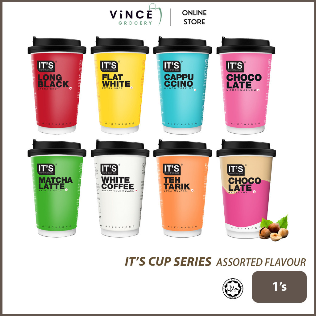 AIK CHEONG IT'S Cup (Long Black / Flat White / White Coffee ...