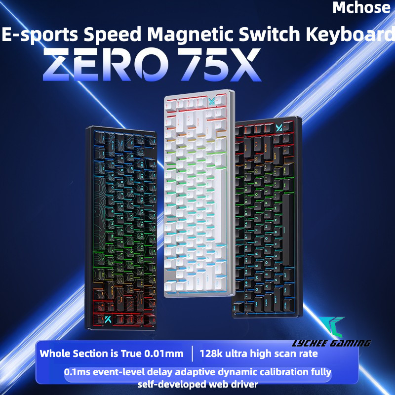 MCHOSE ZERO 75X Magnetic Switch Gaming Mechanical Keyboard | Shopee Singapore