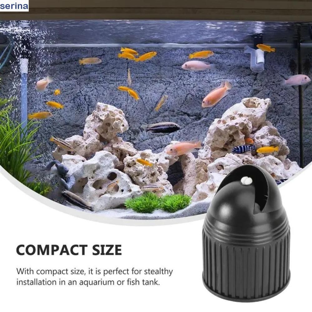 SERINA Wave Maker Rotary Pump Head, 360° Automatic Rotating with Adapters Oxygenation Wave Maker ...