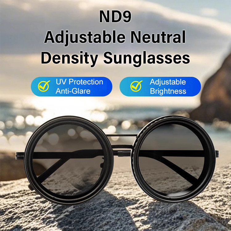 Visual Fatigue Reduction Eyeglasses Adjustable Shading Sunglasses/Retro ...