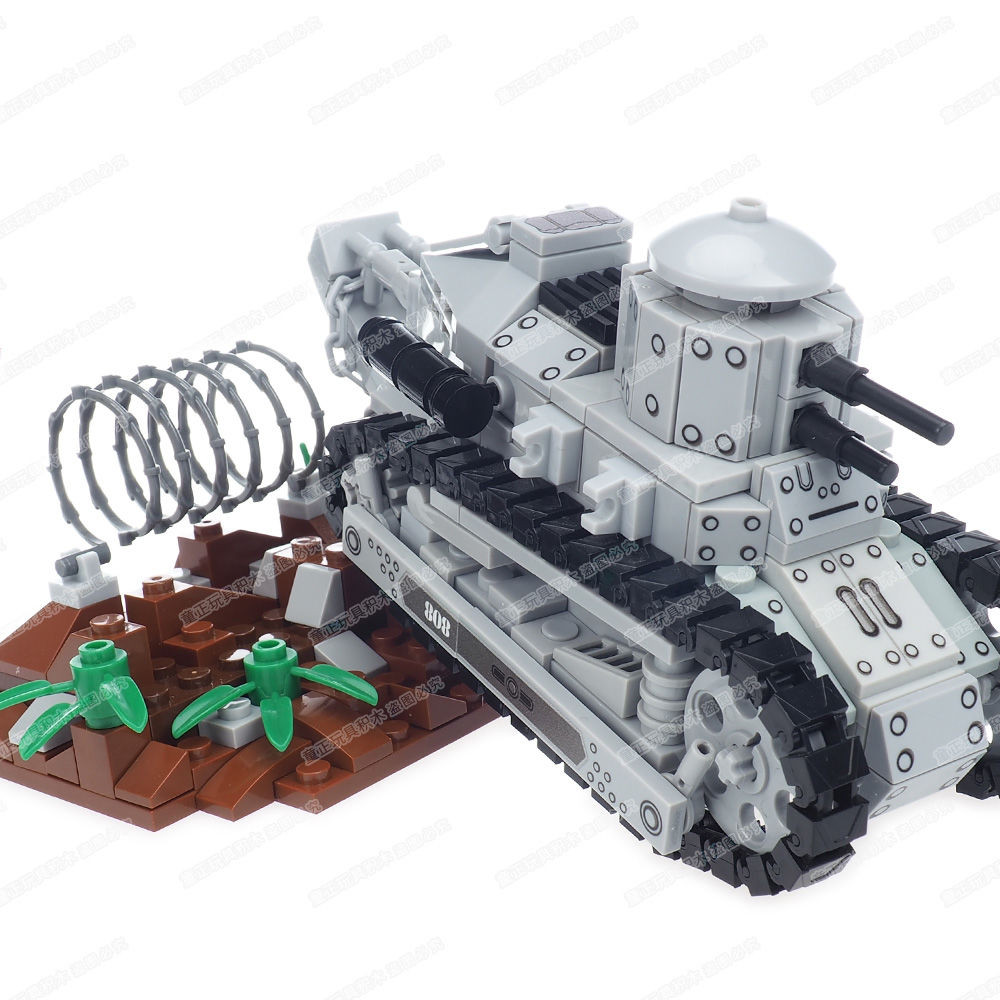 Compatible with LEGO military building blocks Renault light assault ...