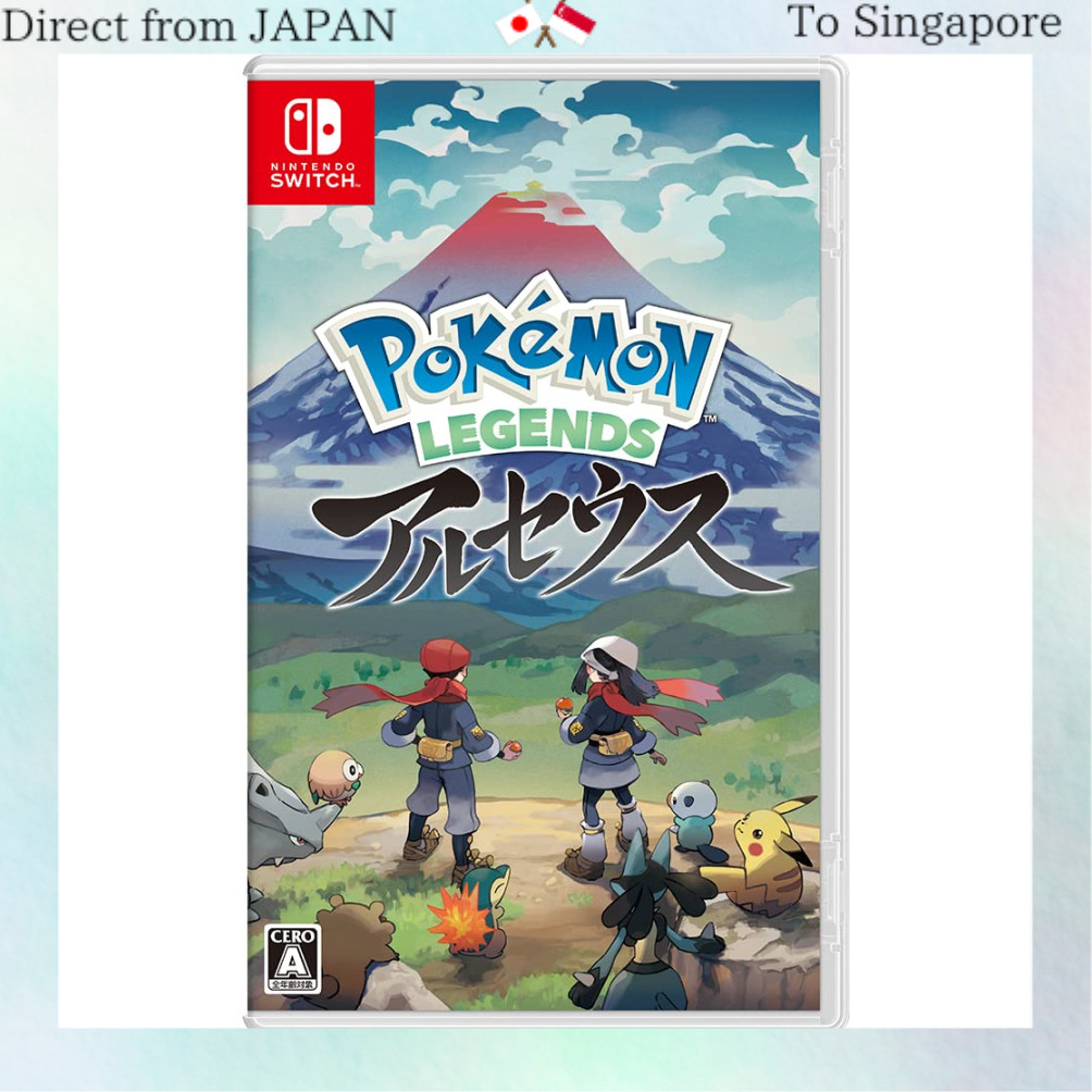 Pokemon LEGENDS Arceus -Switch ,1) Package version,2) Download version ...