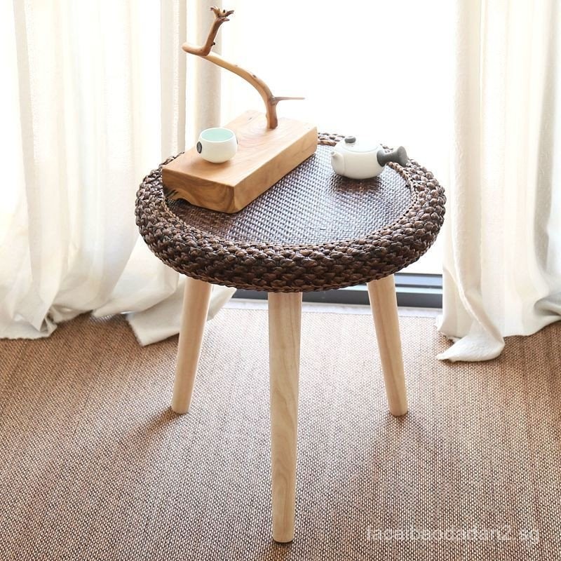 Japanese Pastoral Style Solid Wood Tatami Tea Table Bay Window Table ...
