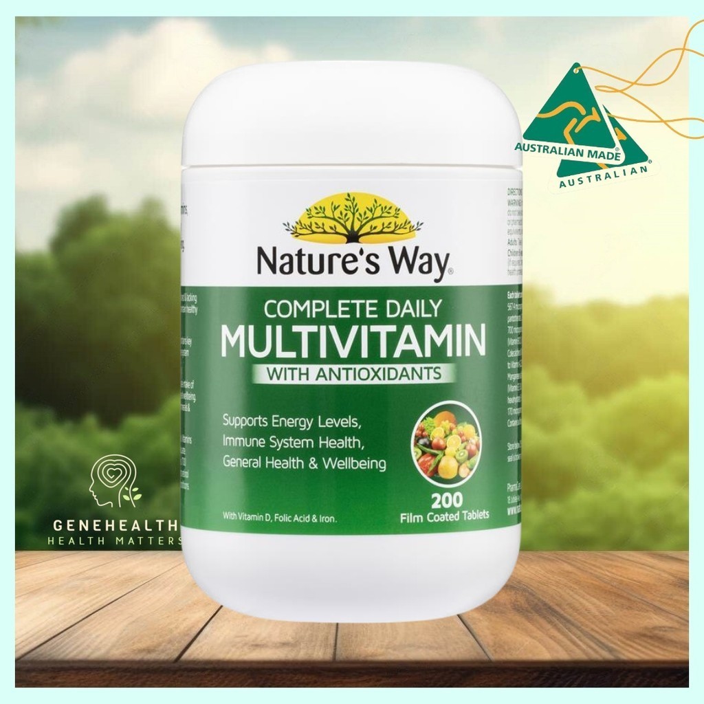 [AUS Direct Import] Nature's Way Complete Daily Multivitamin 200 ...
