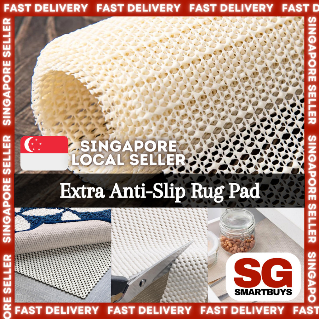 🇸🇬 [SGSMARTBUYS]🔥 Large Size Extra Anti-Slip Rug Pad Carpet Pad Drawer ...