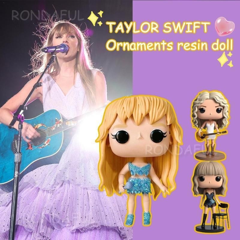 Taylor Swift Ornaments resin doll Statue Home Desktop Ornament Singer ...