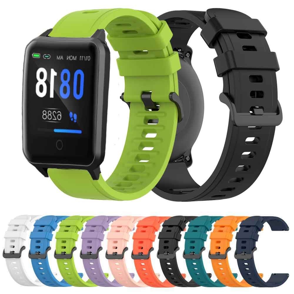 20mm Silicone Watchband For AXTRO Fit 3/Actxa Tempo 4c 5c Strap Smart Watch Bracelet Sports ...