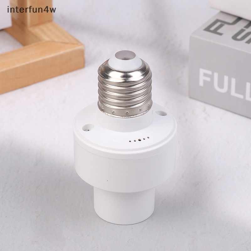 interfun4w Tuya WIiFi BL E27 Socket Smart Light Bulbs Adapter Lamp ...