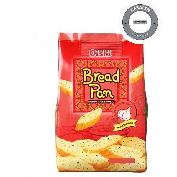 Oishi Bread Pan Toasted Garlic 42g | Shopee Singapore
